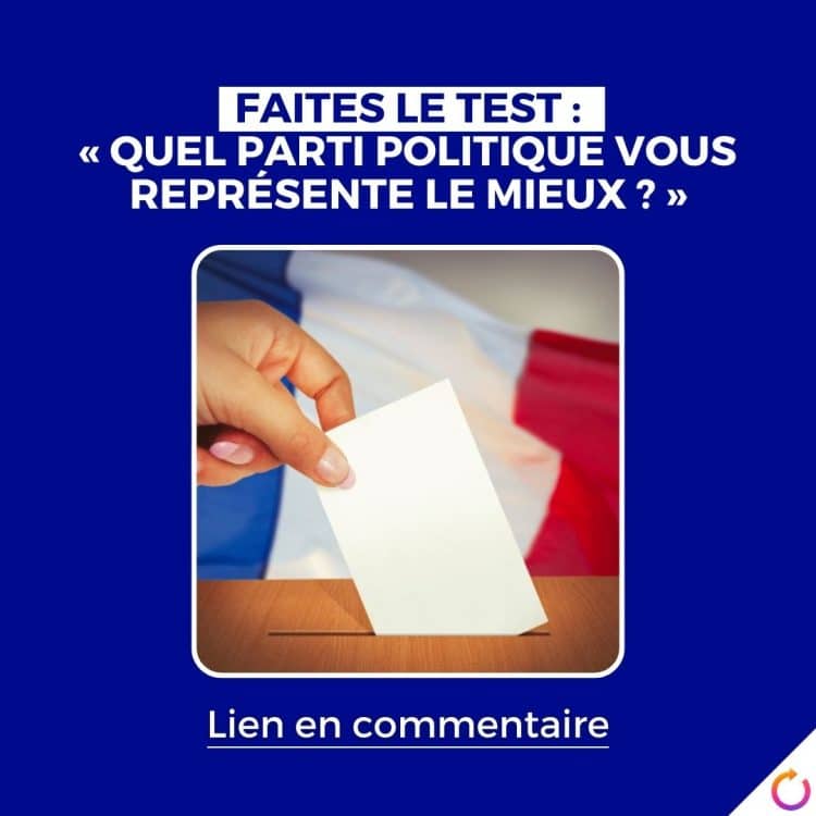 Test : « quel parti politique vous représente le mieux
