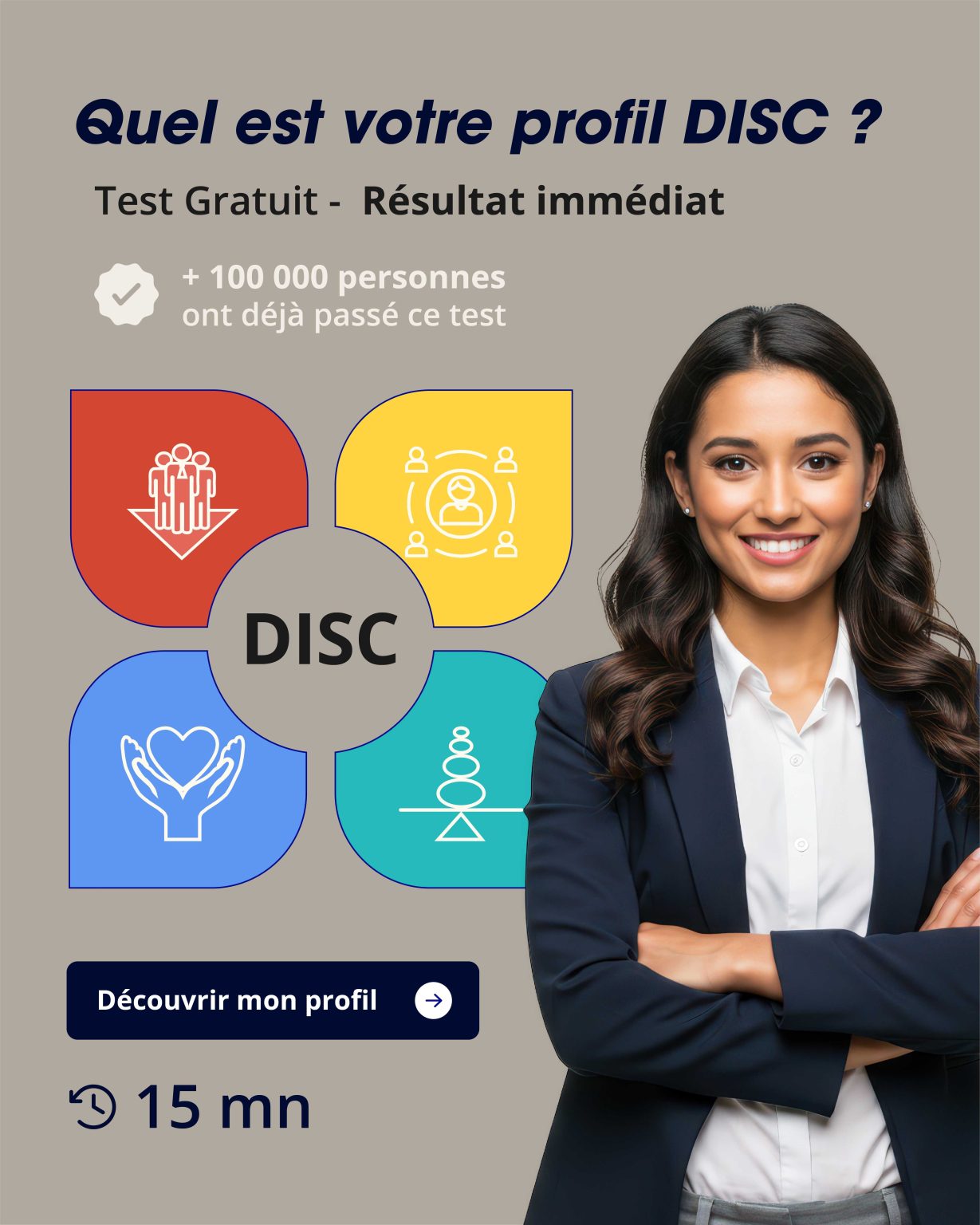 Test : « quelle est votre personnalité selon le modèle DISC