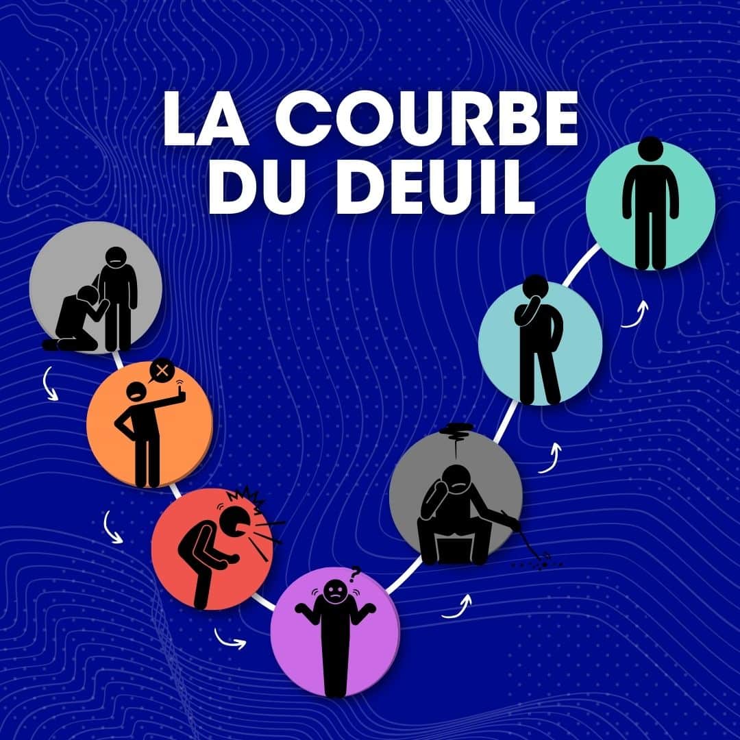 Outil 29. La Courbe Du Deuil : Les 7 étapes de la courbe émotionnelle ...